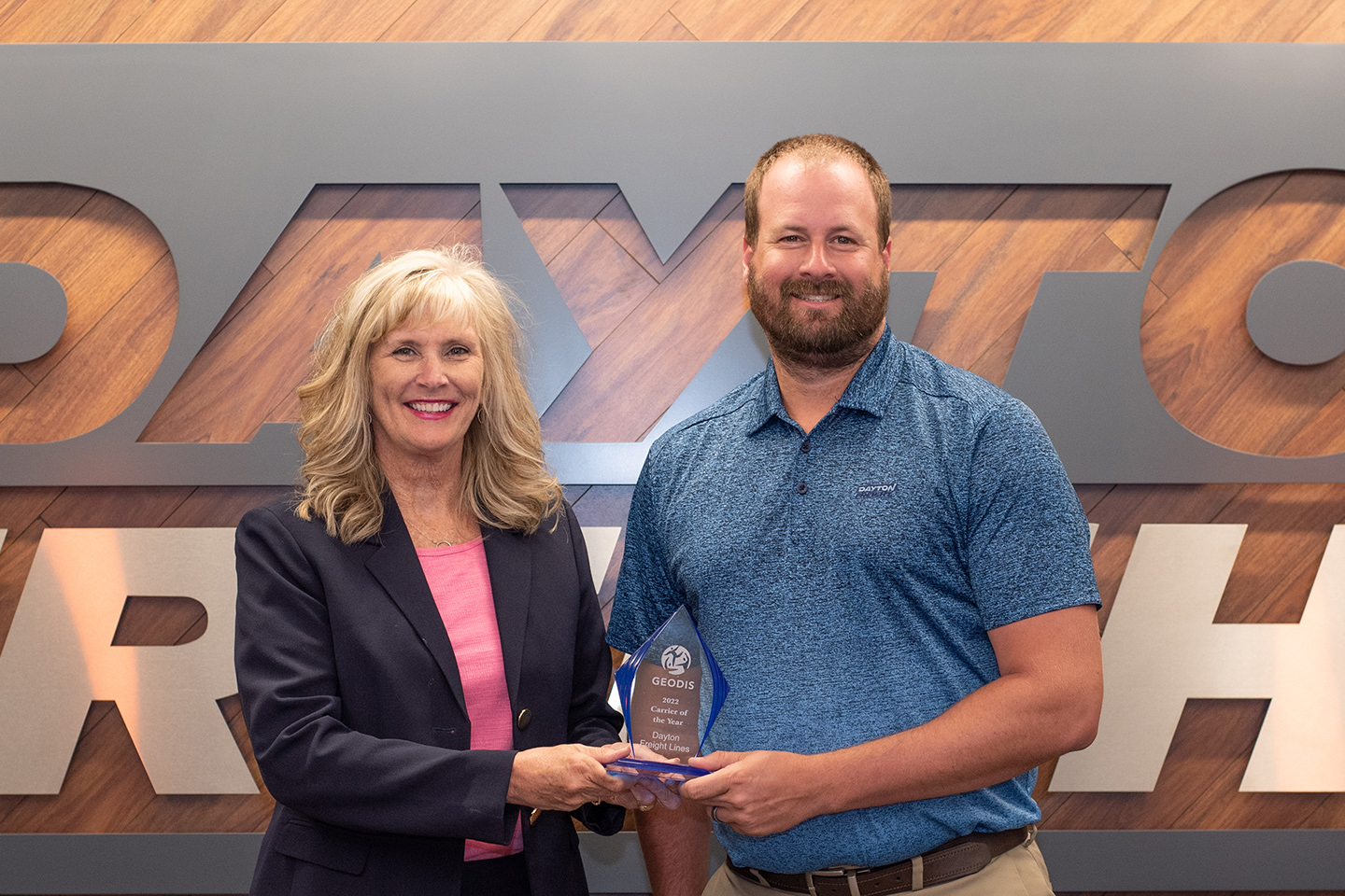 Dayton Freight – Dayton Freight Honored as Carrier of the Year by GEODIS